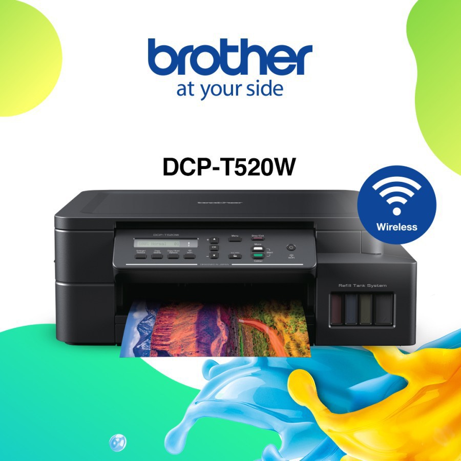 IMPRESORA MULTIFUNCIONAL BROTHER DCP-T520W, WIFI, USB, P.LED GAR: 12 MESES | TECNOLOGIAS SIGTEL SAC