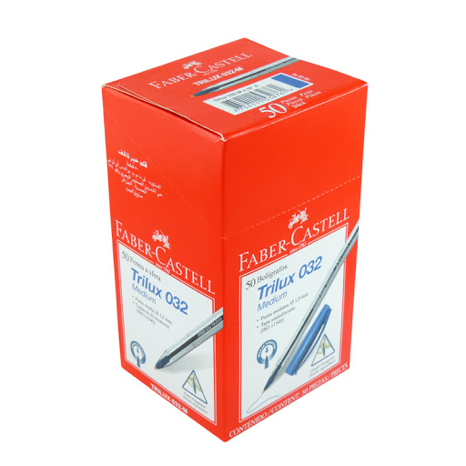 LAPICERO 032 AZUL CJAX50 FABER CASTELL AREA 4 | TECNOLOGIAS SIGTEL SAC