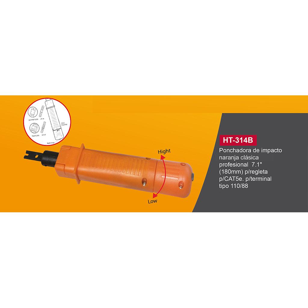 PONCHADOR DE IMPACTO NARANJA PARA CAT5 HURRICANE HT-314B | TECNOLOGIAS ...