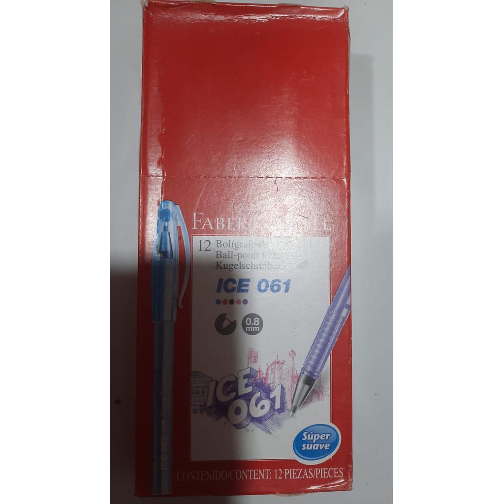 LAPICERO AZUL ICE 061 FABER CASTELL | TECNOLOGIAS SIGTEL SAC