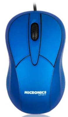 MOUSE USB SPIRIT BLU MIC M657 MOUSE USB+PS2 MICRONICS | TECNOLOGIAS ...
