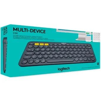 TECLADO LOGITECH K380 MULTI-DEVICE BLUETOOTH BLACK SP (920-00756 ...