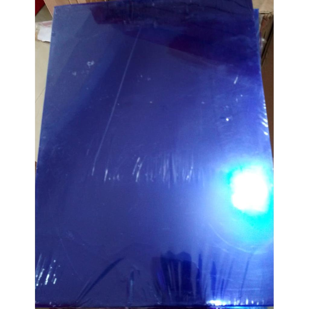 MICA PARA ANILLADO LISA AZUL A4 X10 UNIDADES | TECNOLOGIAS SIGTEL SAC