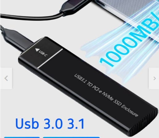 ENCLOSURE M2 NVME A USB 3.0 | TECNOLOGIAS SIGTEL SAC