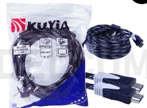 CABLE HDMI 20 MTS VERSION 1.4 C/MALLA EN BOLSA KUYIA | TECNOLOGIAS ...