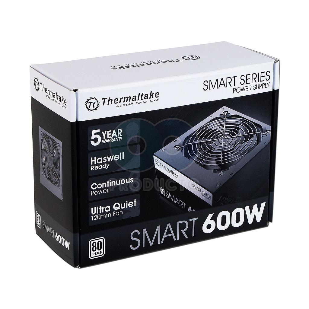 FUENTE DE PODER THERMALTAKE SMART 600W 80 PLUS GAR: 12 MESES ...