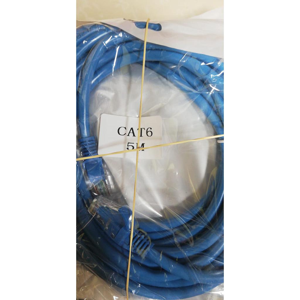 CABLE PATCH CORD 5 Mt CAT6e | TECNOLOGIAS SIGTEL SAC